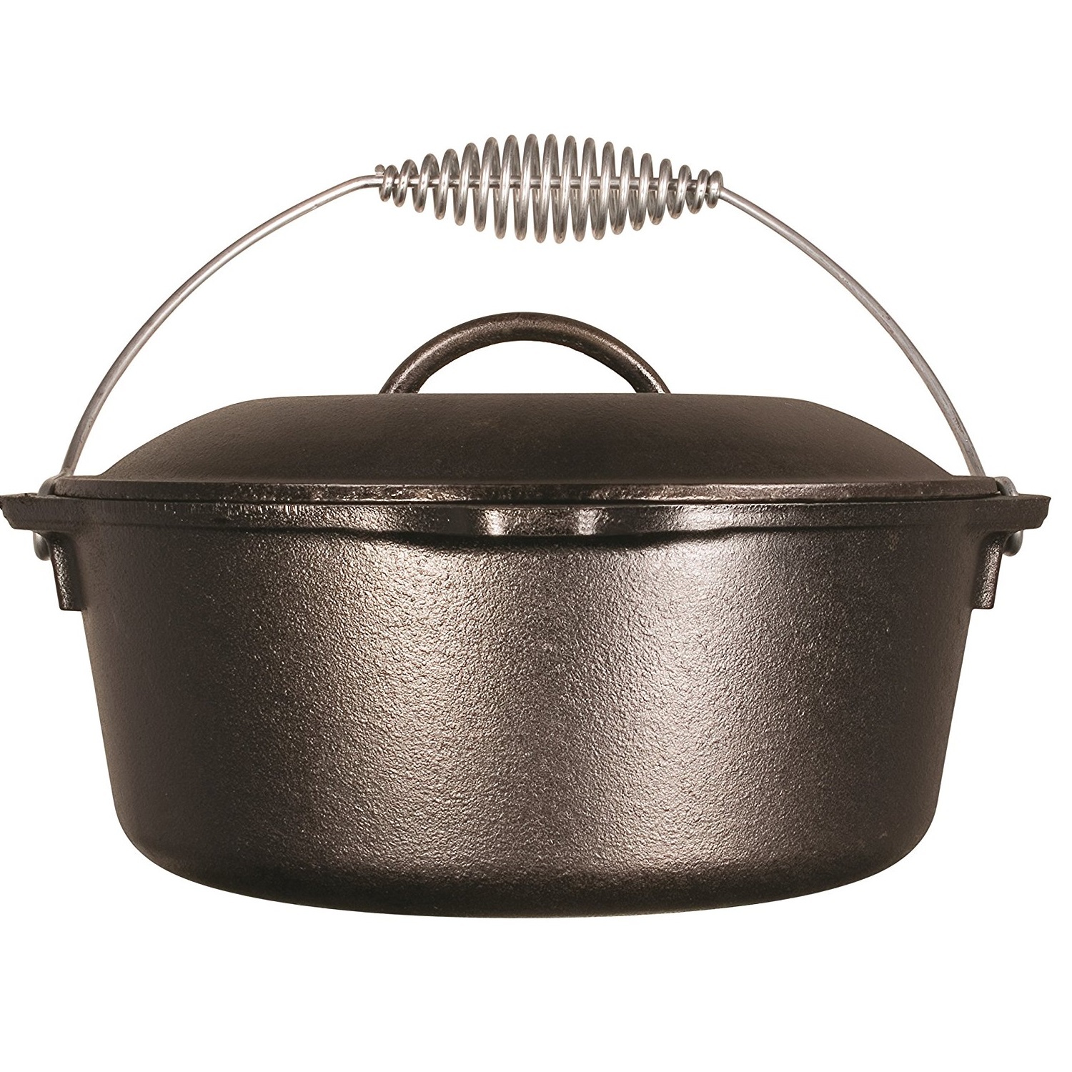 Lodge 10in Cast Iron Dutch Oven Pre Seasoned 5 Quart Lodge 10in Cast Iron Dutch Oven Pre Seasoned 5 Quart